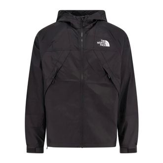 The North Face Homme, Vestes, Noir, Taille: M Veste &agrave; capuche noire &agrave; fermeture &eacute;clair
