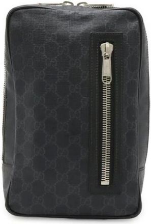 Gucci Sac bandouli&egrave;re vintage doccasion - Femme - Pre-owned - Noir - Taille: ONE Size