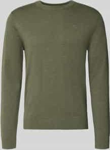 Tom Tailor Regular Fit Strickpullover aus reiner Baumwolle
