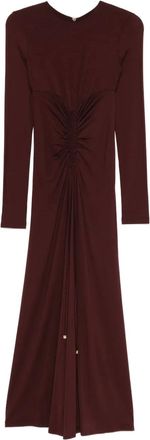 Max Mara robe &agrave; lien de resserrage - Rouge