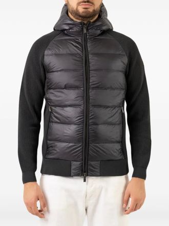 Roberto Ricci Design veste matelassée à capuche - Noir