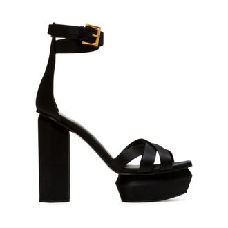 Balmain Ava Plateau-Sandalen - - Shoes - Damen - Schwarzk - 39 EU