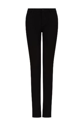 A|X Armani Exchange Womens J24 Super Skinny High Rise Ultra Stretch Cotton Denim Jeans Black Denim,31