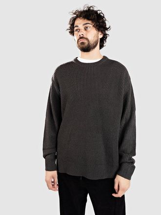 Redefined Rebel RRMilton Knit Boxy Fit Strickpullover dark grey