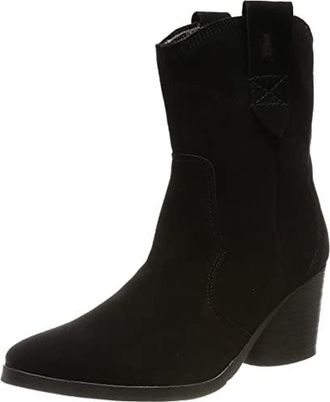 FLY London Femme Alba825fly Bottine, Noir, 38 EU