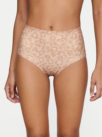 Chantelle Klassischer Damenslip mit hoher Taille Soft Stretch C11D70 Beige