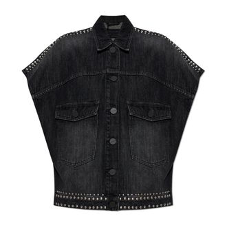 AllSaints Damen, Blusen & Hemden, Schwarzk, XSGr&ouml;&szlig;e