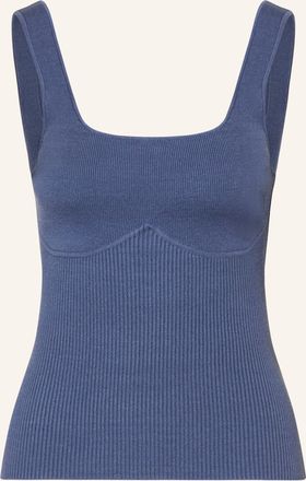 BA&SH Ba&Sh Stricktop Oxmo blau