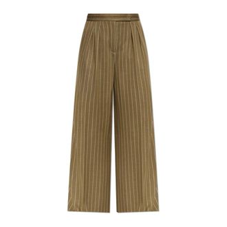 Max Mara Femme, Pantalons, Vert, Taille: 40 FR Pantalon Rio