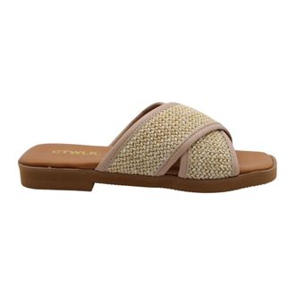 Catwalk Mauritius Design Sliders - - Shoes - Damen - Beige - 36 EU