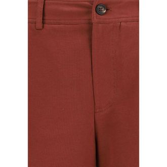 Brunello Cucinelli Cotton Bermudas - Red