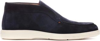 Santoni Bottines - Homme - Chaussures - Bleu - Taille: 45 EU