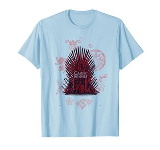 Game of Thrones Illustrated Throne T-Shirt