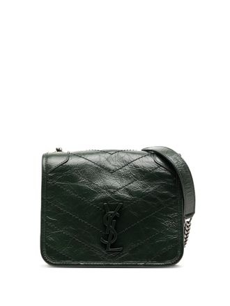 Saint Laurent sac &agrave; bandouli&egrave;re Niki Wallet on Chain (2019) - Vert
