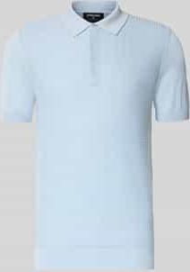 Strellson Regular Fit Poloshirt aus reiner Baumwolle