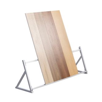 Generic Fliesenst&auml;nder, Keramikmusterst&auml;nder, Lieferantenmessedisplays, for Ausstellungsr&auml;ume Von Einzelhandelsgesch&auml;ften, Platzsparend(Silver,120x30x40cm)