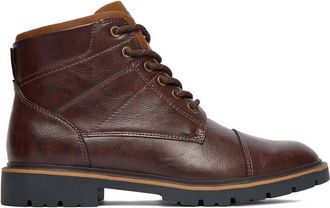 Gino Lanetti Schn&uuml;rschuhe Lanetti CEO-2011 124AM Braun