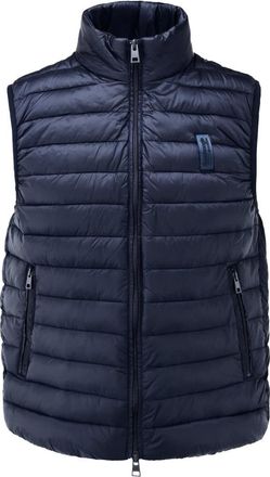 Bomboogie Homme, Vestes, Bleu, Taille: XL Gilet sans Manches en Nylon