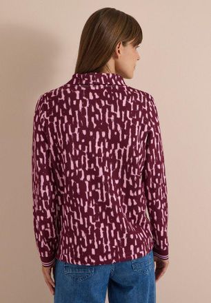 Cecil Langarmshirt aus softem Materialmix