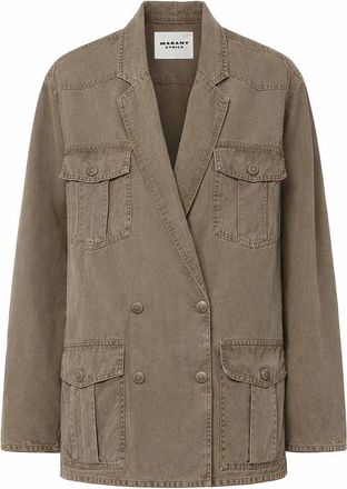 Isabel Marant Casualjacke - Hellgrau