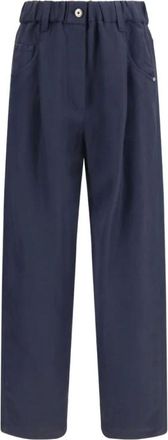 Brunello Cucinelli Femme, Pantalons, Bleu, Taille: 42 FR Brunello Cucinelli Rtw... Blue