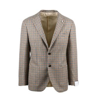 Luigi Bianchi Mantova Giacca Stondata - - Jackets - Herren - Beige - M