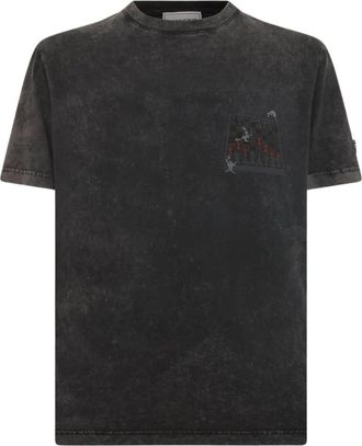 Iceberg Jersey-T-Shirt mit Looney Tunes Artwork - - Tops - Herren - Schwarzk - M