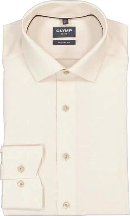 Olymp Herren Hemd beige