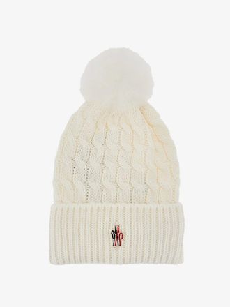 Moncler Wool hat with pom-pom - MONCLER GRENOBLE - gender_Woman