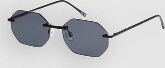 Dot Dash Focal Matte Black Sonnenbrille grey