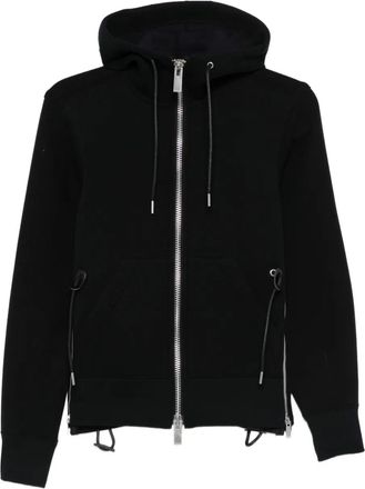 sacai Sponge Sweat hoodie - Schwarz