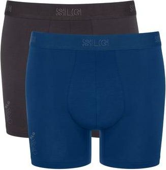 sloggi Lot de 2 boxers en coton m&eacute;lang&eacute;