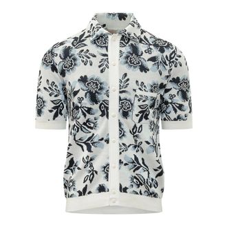 Rakk&igrave; Homme, Chemises, Multicolore, Taille: XL Polo Camicia Fiore