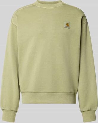 Carhartt Work in Progress Sweatshirt mit Label-Detail Modell Nelson
