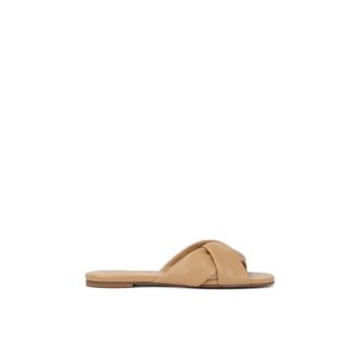 Kazar Beige Flip-Flops mit weichen Riemen - - Shoes - Damen - Beige - 35 EU