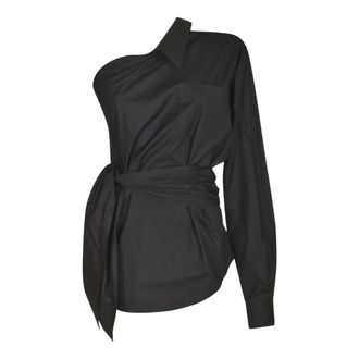 Moschino Stilvolle Hemden Kollektion - - Blouses & Shirts - Damen - Schwarzk - M