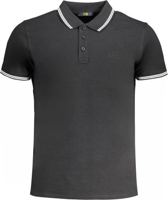 Cavalli Homme, Tops, Noir, Taille: M Polo &agrave; Manches Courtes