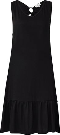 s.Oliver Kurzes Jersey-Kleid mit Schleifendetail am Rücken schwarz 48