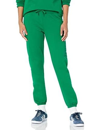 GAP Oversized Logo Fleece Jogger Sweatpants Pantalon de survêtement, Vert Vacances, Taille L Femmes