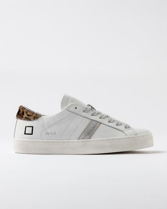 D.A.T.E. hill low calf white-leopard
