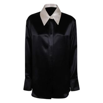 Jil Sander 126 MC Shirt - - Blouses & Shirts - Damen - Schwarzk - XS