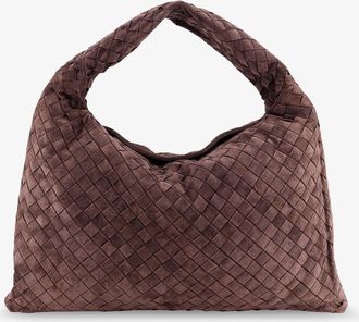 Bottega Veneta Hop leather shoulder bag with Intrecciato effect - BOTTEGA VENETA - gender_Woman