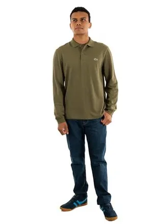 Lacoste Polos Manches Longues l1312 e9f Olive 06y 7