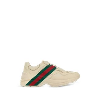 Gucci Rhyton Web-stripe Sneakers