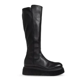 AGL Agl, Femme, Chaussures, Noir, Taille: 40 1/2 EU Gloria Bottes Hautes à Plateforme