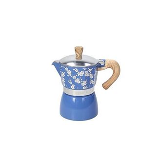 Tognana Caffettiera Moka Macchinetta Caff&egrave; Japan Bleu Indigo 3 Tasses