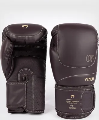 Venum Impact Evo Boxhandschuhe, Schokoladenbraun, 35 g
