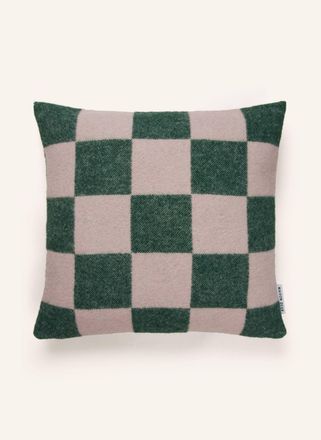 Maison Deux Maison Deux Dekokissenhülle Checkerboard gruen