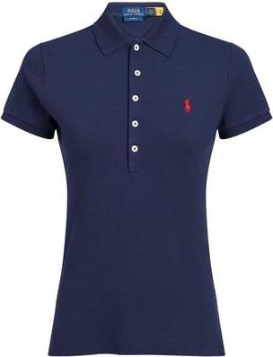 Polo Ralph Lauren Polo manches courtes &agrave; logo en coton m&eacute;lang&eacute;