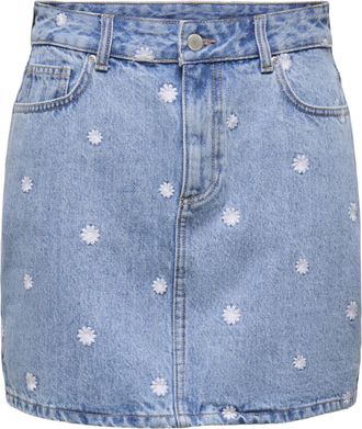 Only Onlstella Daisy Short Skirt DNM Azg